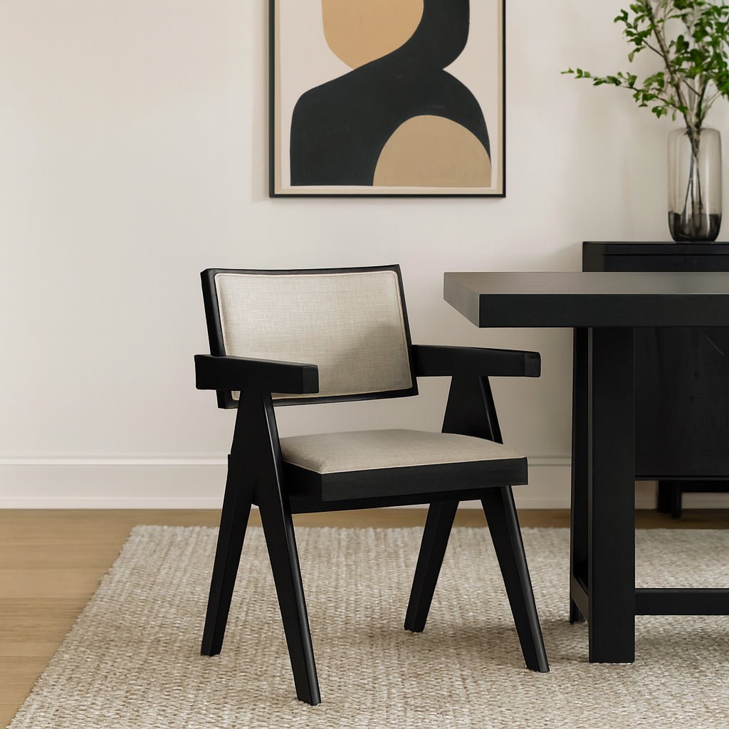 Raquel Side Chairs, Set of 2, Black – Alpine Furniture