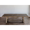 Newberry Rectangular Dining Table, Weathered Natural – Alpine Furniture
